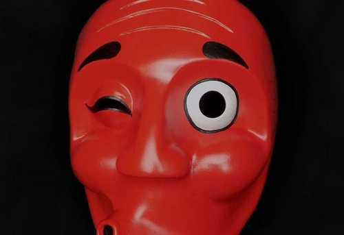 Японская традиционная маска Хёттоко