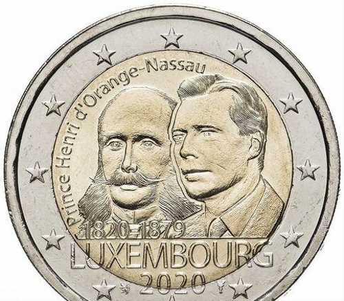 Памятная монета 2 евро 200 лет со дня рождения Ген