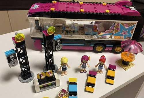 Lego Friends автобус поп-звезды