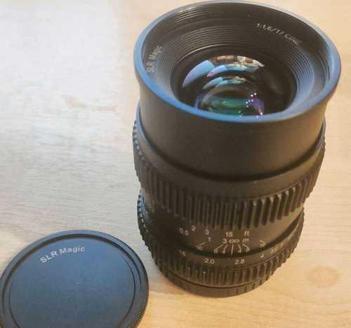 Slr magic 17 mm t1.6 MFT