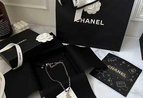 Колье чокер Chanel новое комплект бутика оригинал
