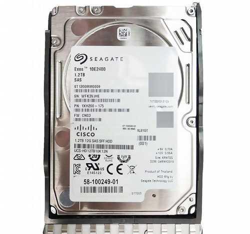 Жесткий Диск Cisco UCS-HD12TB10K12N 1,2Tb SAS 2,5