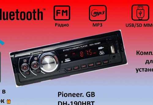 Магнитола pioneer GB DH-190HBT 1DIN