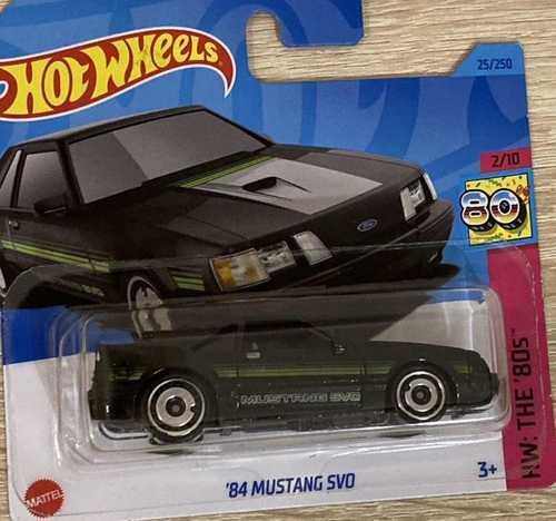 Hot wheels Ford Mustang SVO