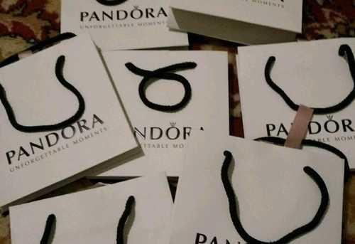 Pandora,коробки,мешочки,бумажные пакетики