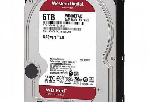 Жесткий диск Western Digital WD Red 6 TB (WD60efax