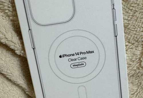 Оригинальный чехол на iPhone 14 pro max Clear Case