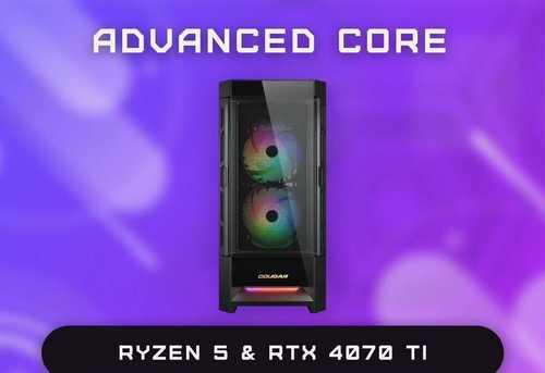 «Advanced core» пк Ryzen 5 7600X/RTX 4070 Ti/32 гб