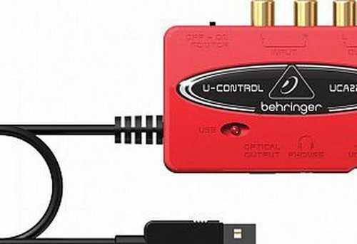 Звуковая карта Behringer UCA 222 U-control