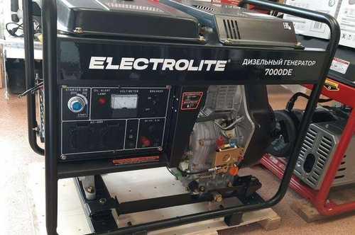 Дизельный генератор Electrolite 7000DE 6.5кВт