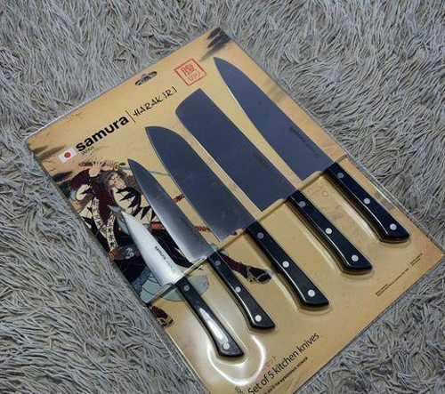 Новый набор из 5 ножей Samura Harakiri