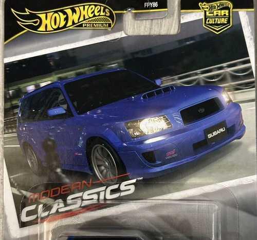 Hot wheels premium subaru forester STi