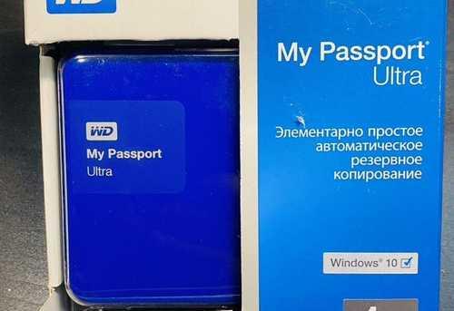 Внешний жесткий диск 1 тб WD my passport ultra
