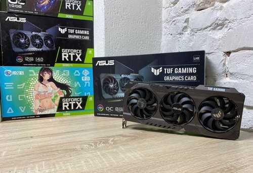 Видеокарта asus RTX 3060Ti Tuf Gaming 8Gb