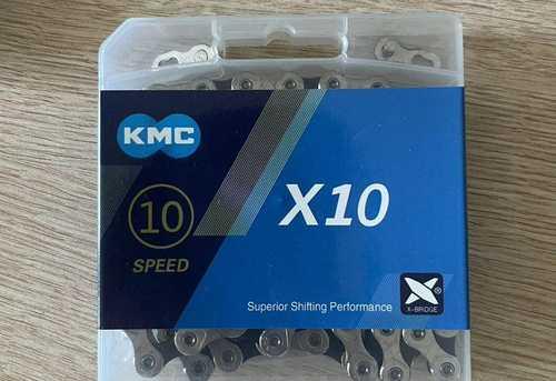 Цепь велосипедная KMC X10