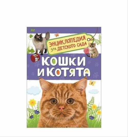 Книга Кошки и котята (Энциклопедия для детск.сада)