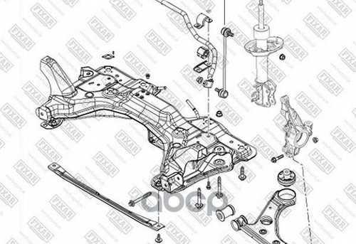 Опора шаровая нижняя левая/правая opel Corsa/Ad