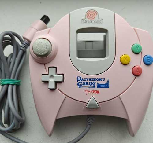 Dreamcast Pink Sakura Wars Taisen Controller