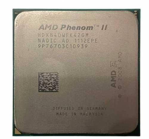 Процессор AMD Phenom II X4 840