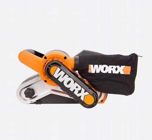 Ленточная шлифмашина worx WX661.1, 76x533мм, 950Вт