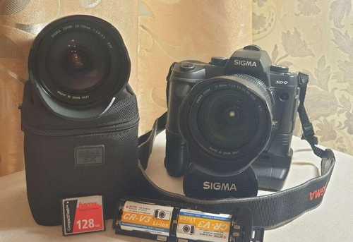 Зеркальный фотоаппарат Sigma SD9 + объективы
