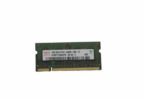 Модуль sodimm 1Gb (DDR2 800MHz) Hynix hymp112S64CP