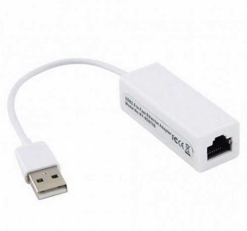 Сетевая карта USB 2.0 на RJ45 LAN KS-iS KS-449