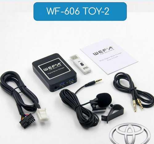 Wefa wf 606 Bluetooth usb aux Toyota 6 6