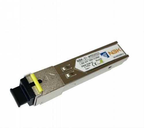 SFP модуль NBK NB-S1-W5520SD, 1.25G, WDM (20 км, T