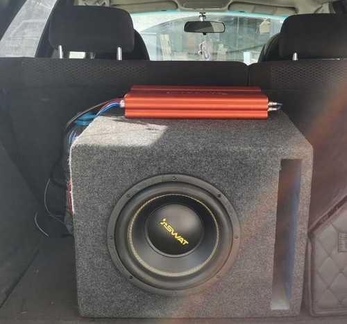 Сабвуфер swat rev 10v2 и усилитель gryphon 1.1000