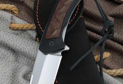 Нож складной "Егерь" сталь х12мф,накладки G10 черн