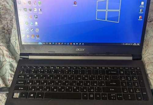 Игровой ноутбук 15.6" Acer Aspire 7 A715-41G, 1024 ГБ, Ryzen 7 3750H, RAM 16 ГБ, GeForce GTX 1650 Ti 4 ГБ