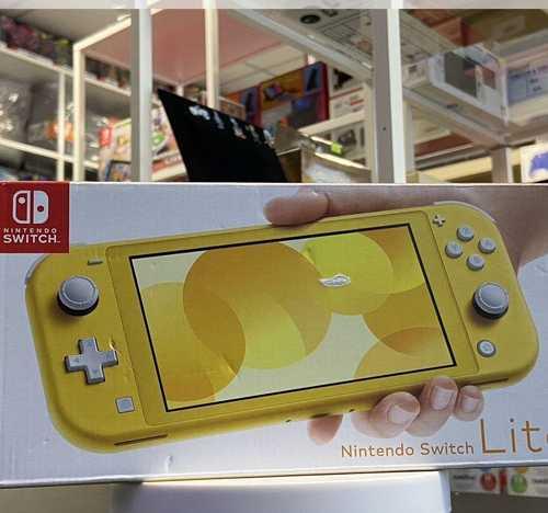 Новая Nintendo switch lite (Прошитая)