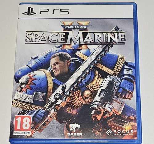 Warhammer 40.000 space marine 2 ps5 диск