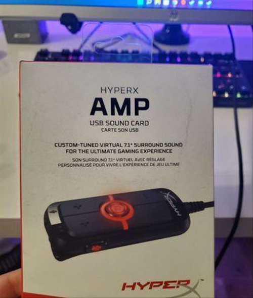 Звуковая карта hyperx amp