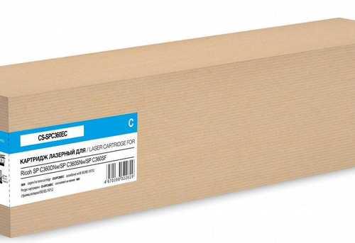 Картридж лазерный Cactus CS-SPC360EC 408185 голубо