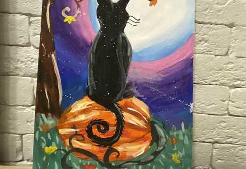 Рисунок "Черный кот"