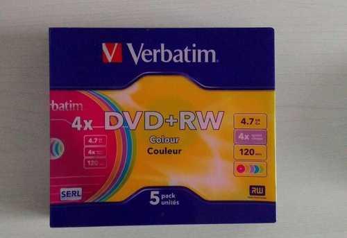DVD-RW диски новые