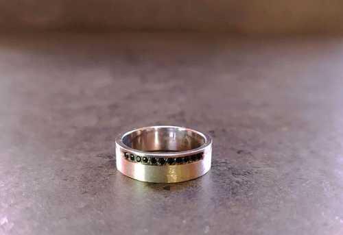 Серебряное обручальное кольцо