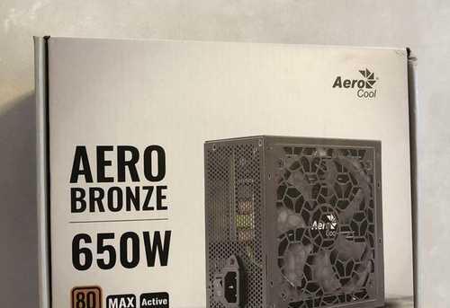 Блок питания AeroCool aero bronze 650W