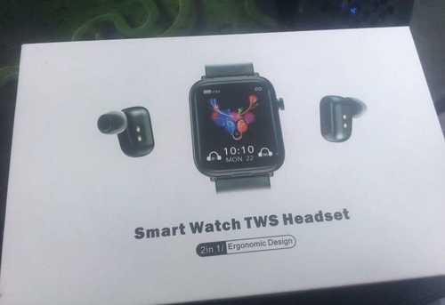 Наушники Smart Watch Headset Tws x8