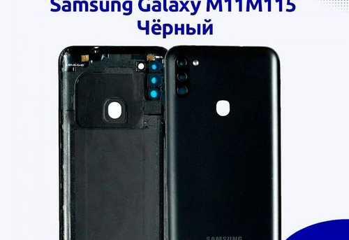 Задняя крышка для Samsung Galaxy M11/M115 Чёрный