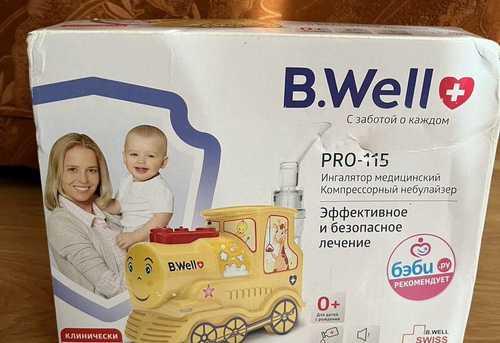 Ингалятор небулайзер детский B Well pro 115