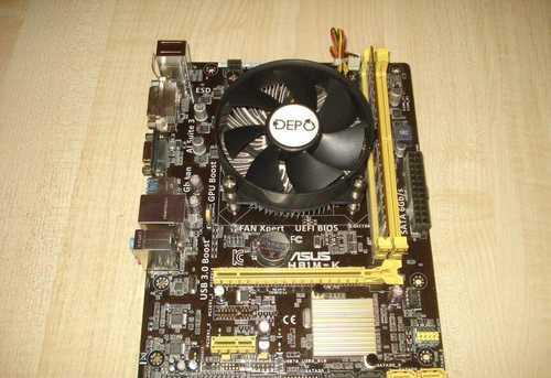 Комплект 2 ядра, 4 Гб DDR3 (s-1150)