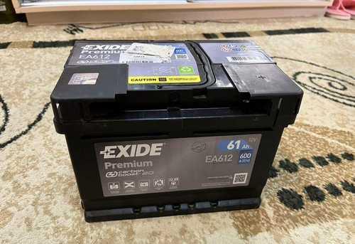 Аккумулятор Exide premium EA612