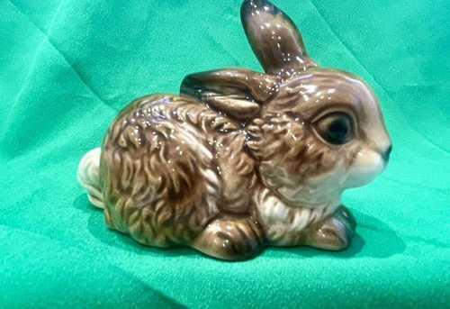 Статуэтка заяц кролик фарфоровый Гермамия Gebel