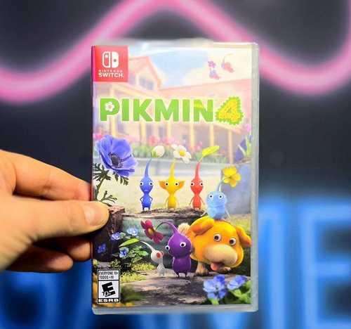 Pikmin 4 nintendo switch картридж