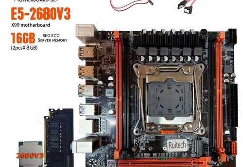 Комплект материнской платы с Xeon E5-2680V3