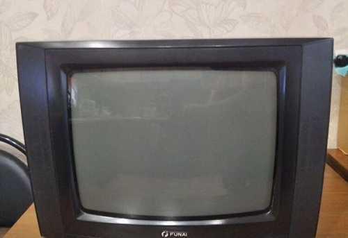 Цветной маленький телевизор Funai (Япония)