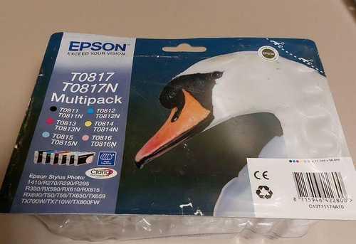 Набор картриджей Epson T0817 multipack